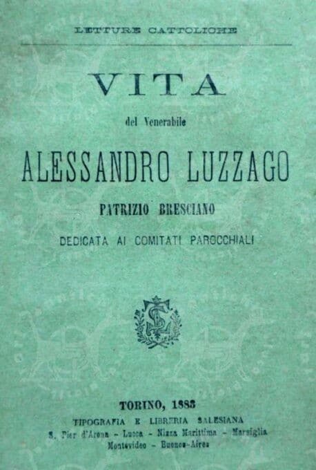 COTTINELLI ANTONIO - Vita del venerabile Alessandro Luzzano – libri ...